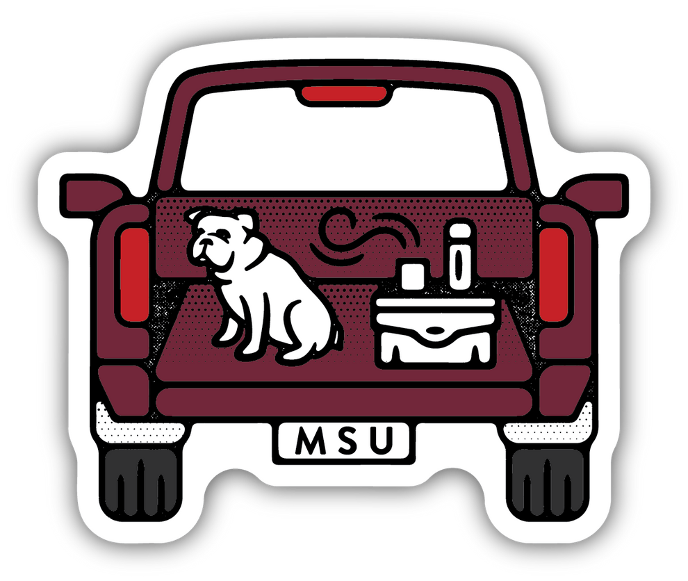 MSU Truck Decal – University Screenprint Inc