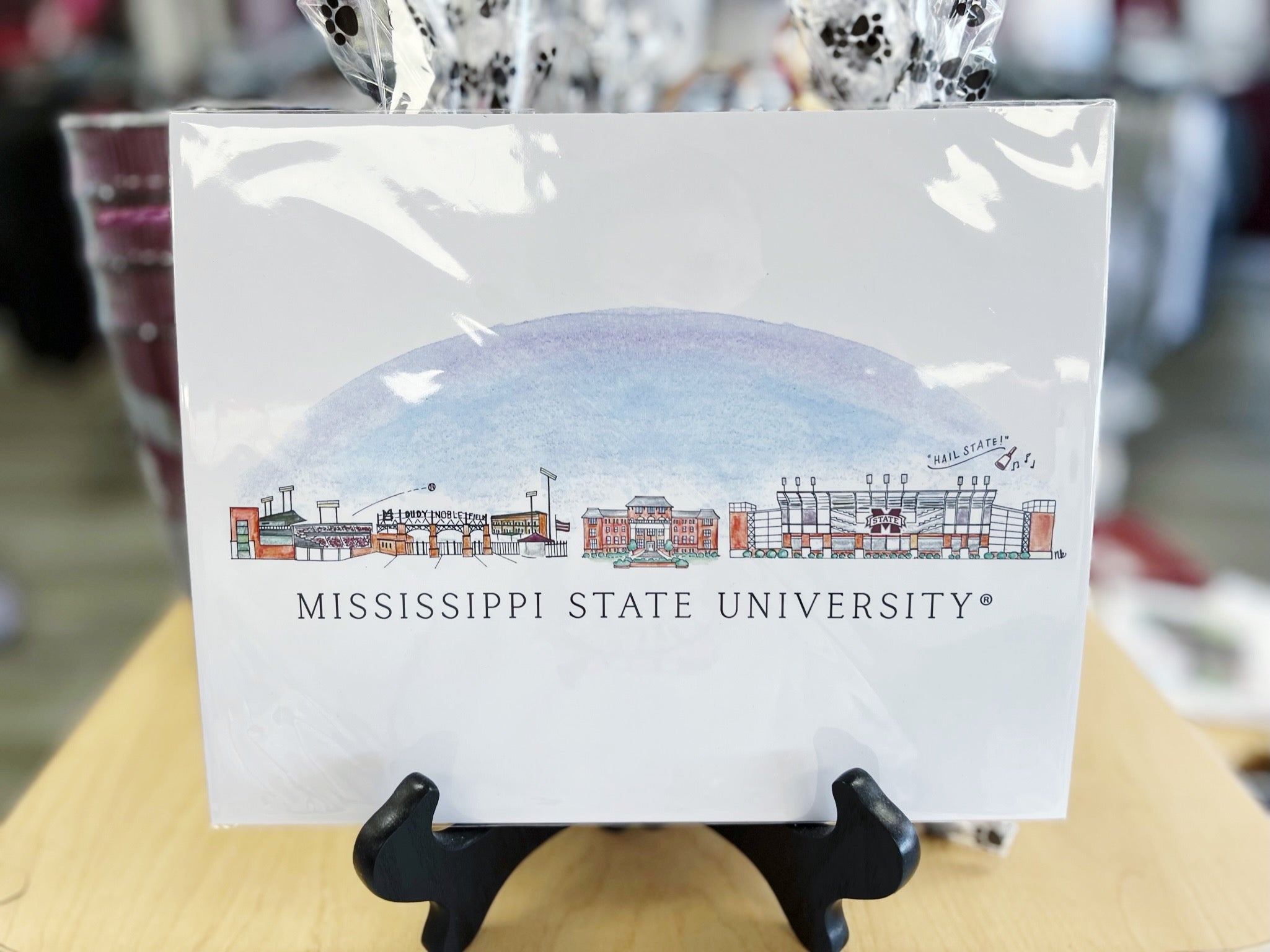 MSU Skyline Print – University Screenprint Inc